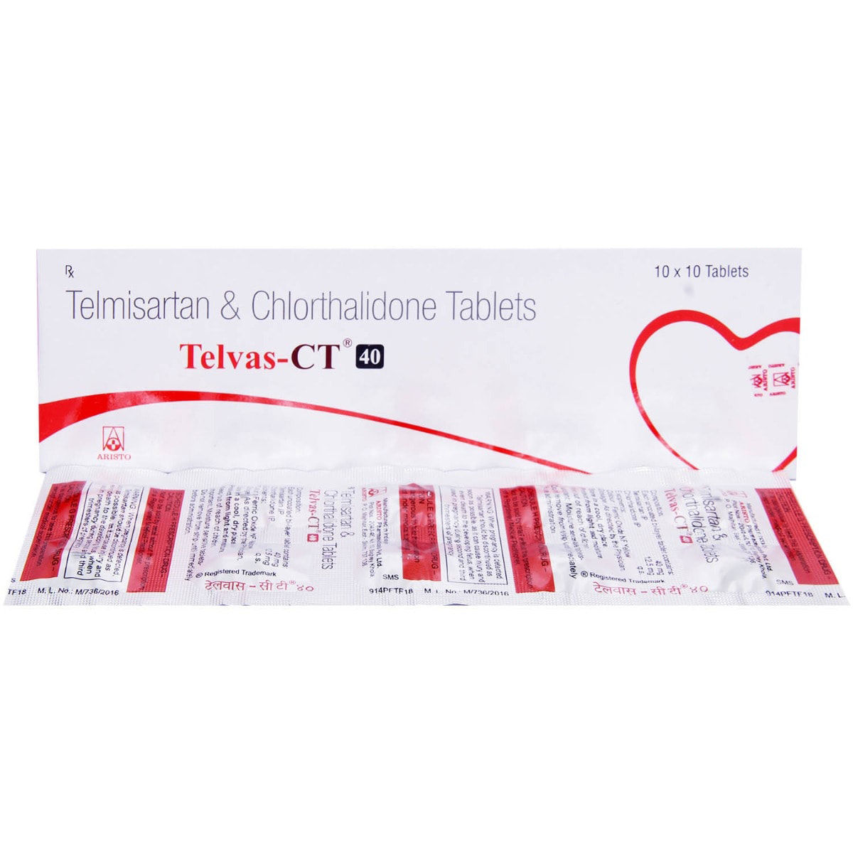 Telvas-CT 40 Tablet | Uses, Side Effects, Price | Apollo Pharmacy