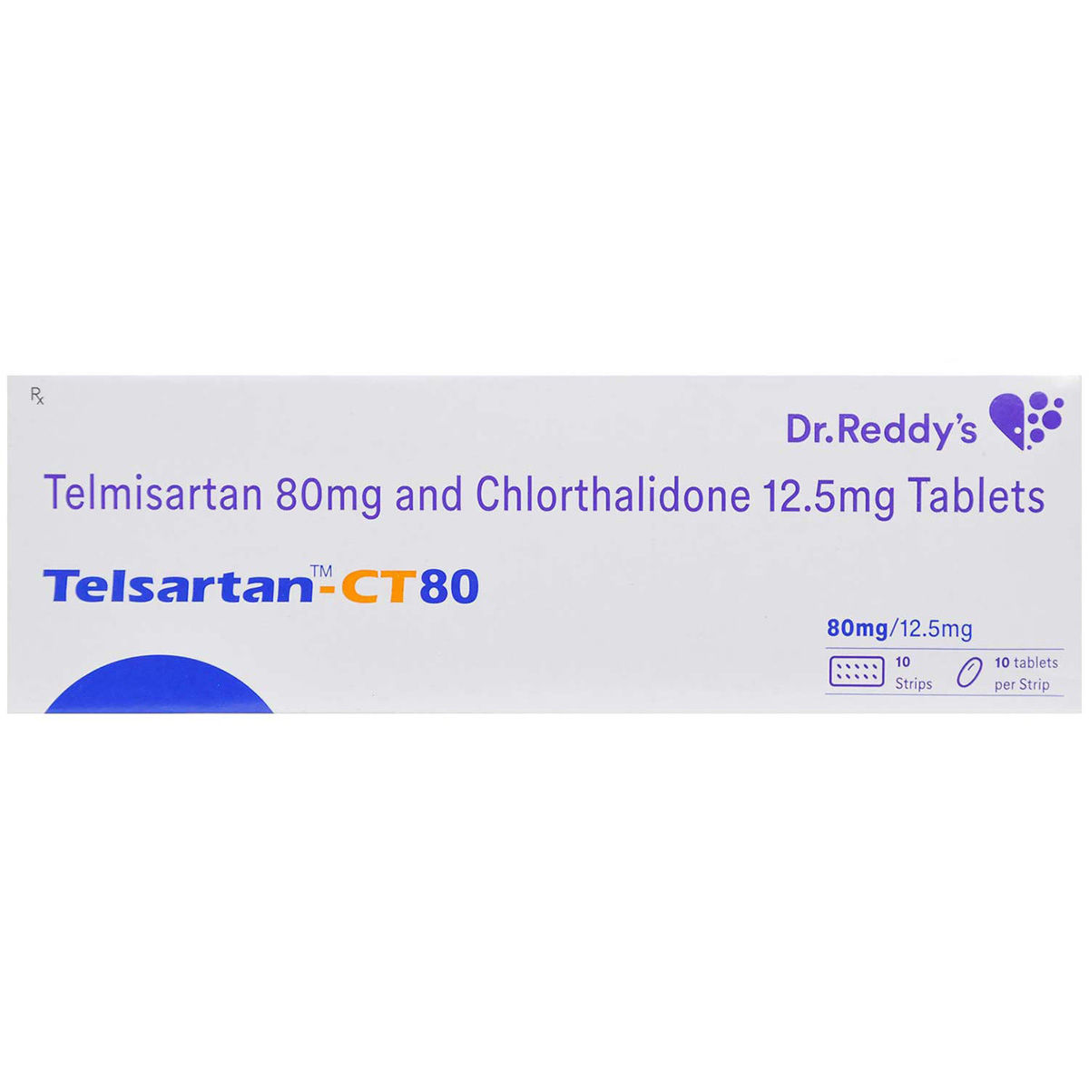 Telsartan-CT 80 Tablet | Uses, Side Effects, Price | Apollo Pharmacy