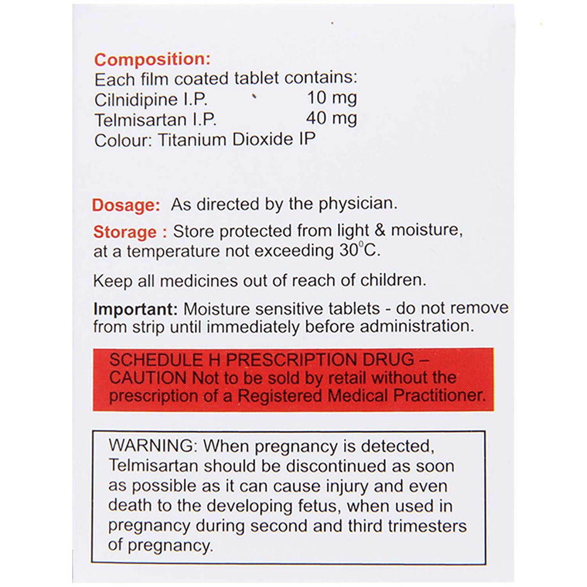 Telma-LN 40 Tablet 15's Price, Uses, Side Effects, Composition - Apollo ...