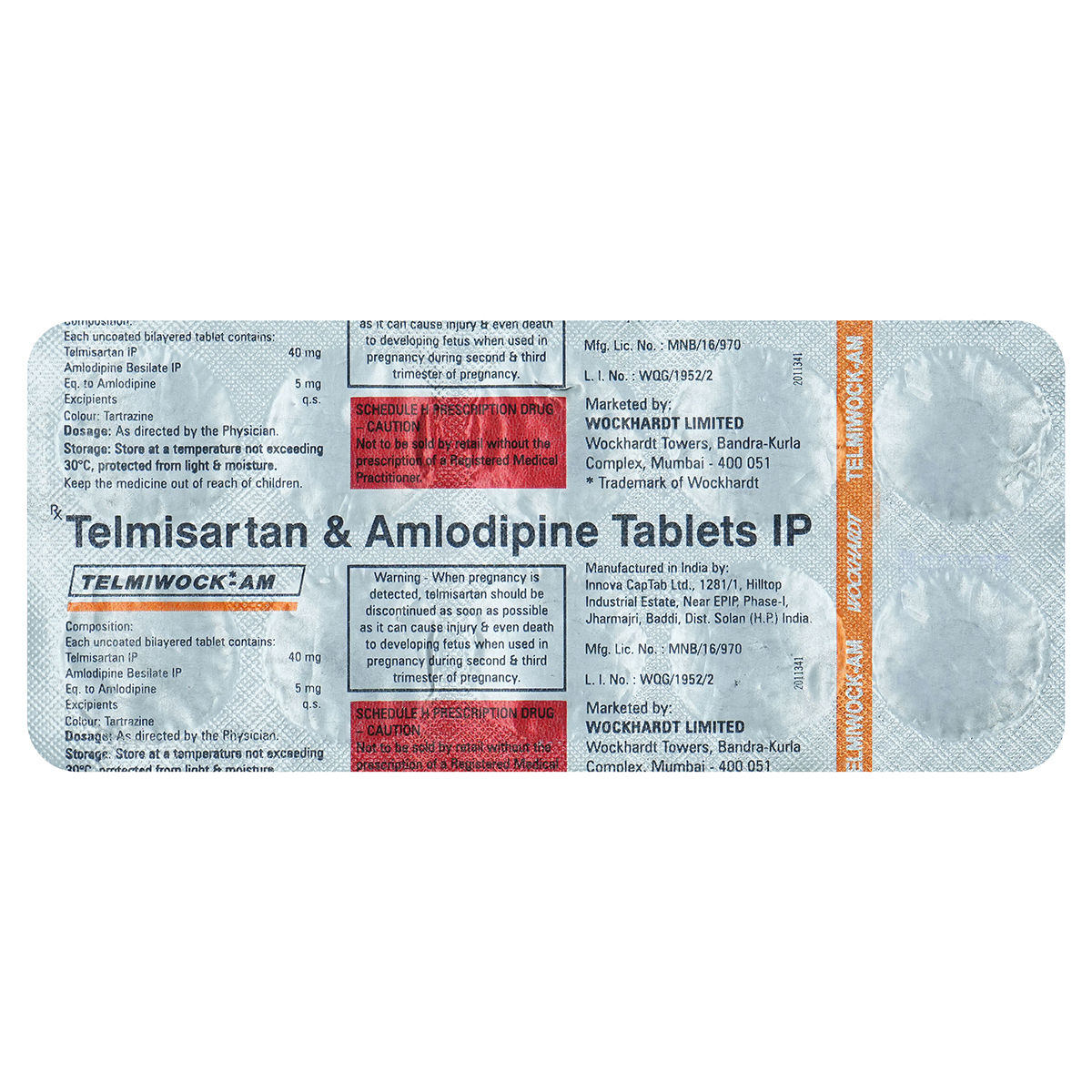 Telmiwock Am Tablet | Uses, Side Effects, Price | Apollo Pharmacy