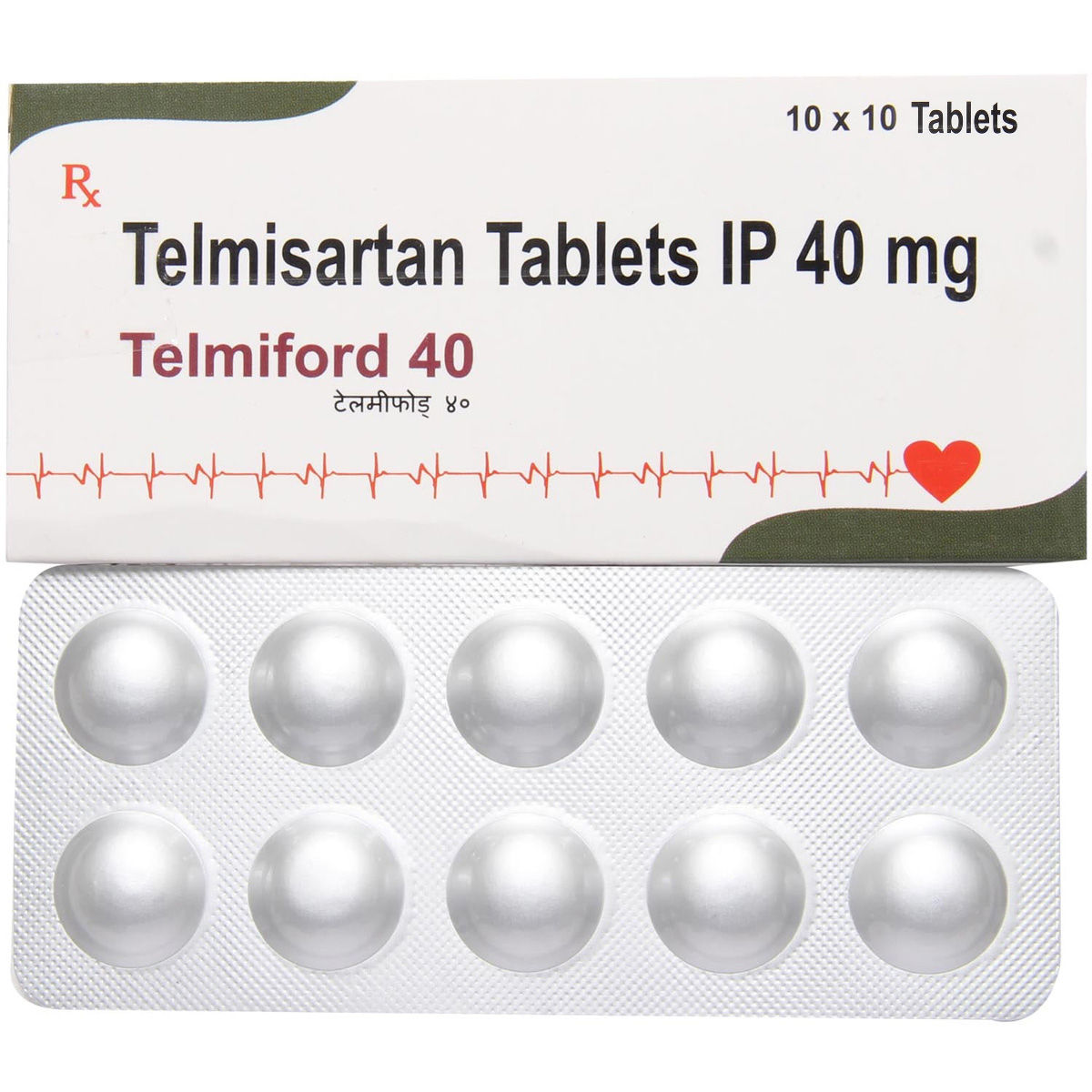 Telmiford 40 Tablet | Uses, Side Effects, Price | Apollo Pharmacy