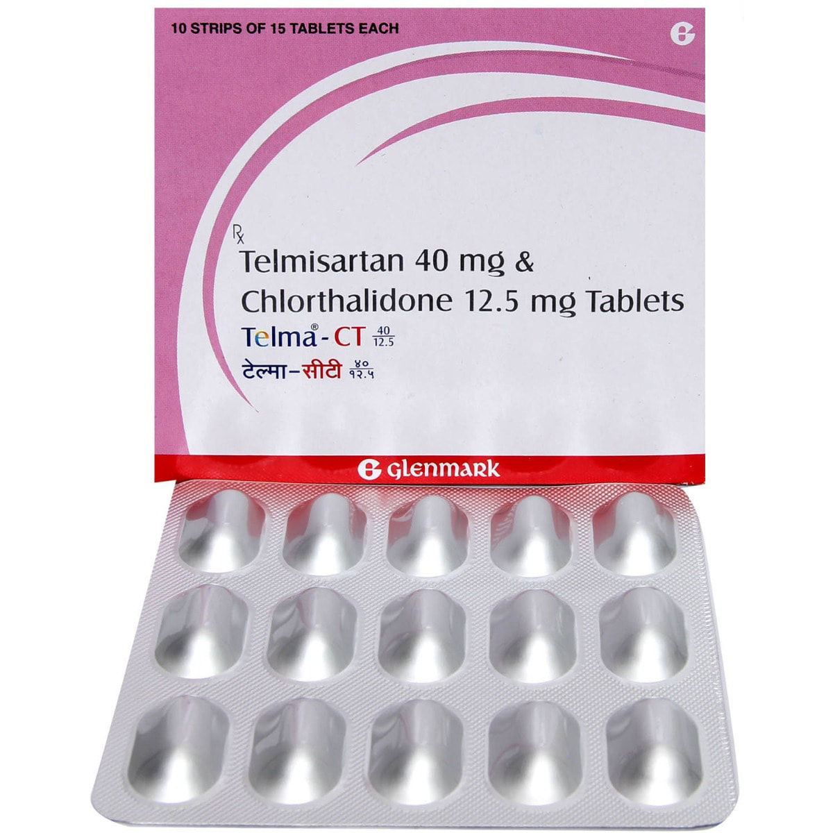 Telma-CT 40/12.5 Tablet | Uses, Side Effects, Price | Apollo Pharmacy