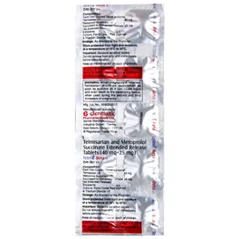 Telma-Beta 25 Tablet | Uses, Side Effects, Price | Apollo Pharmacy