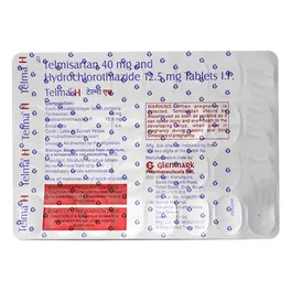 Telma H Tablet | Uses, Side Effects, Price | Apollo Pharmacy
