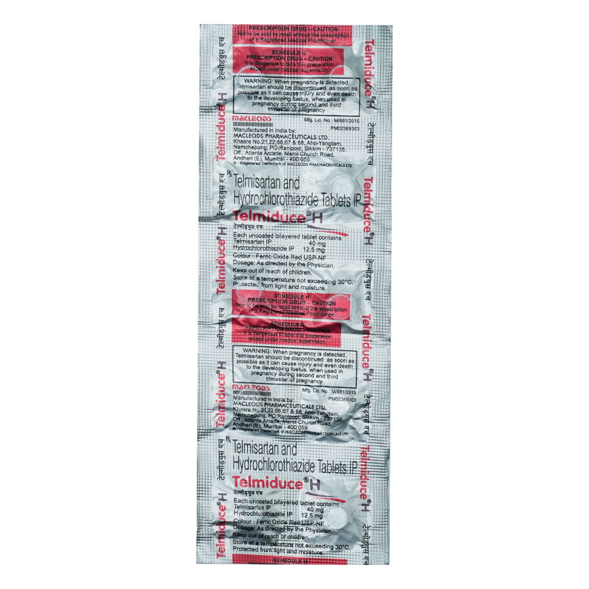 TELMIDUCE H TABLET | Uses, Side Effects, Price | Apollo Pharmacy