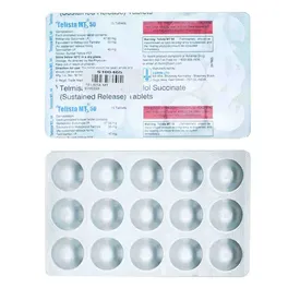 Telista MT 50 Tablet | Uses, Side Effects, Price | Apollo Pharmacy