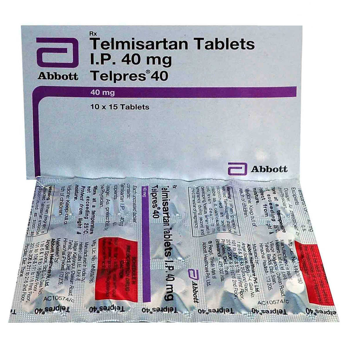 Telpres 40 Tablet 15's Price, Uses, Side Effects, Composition - Apollo ...