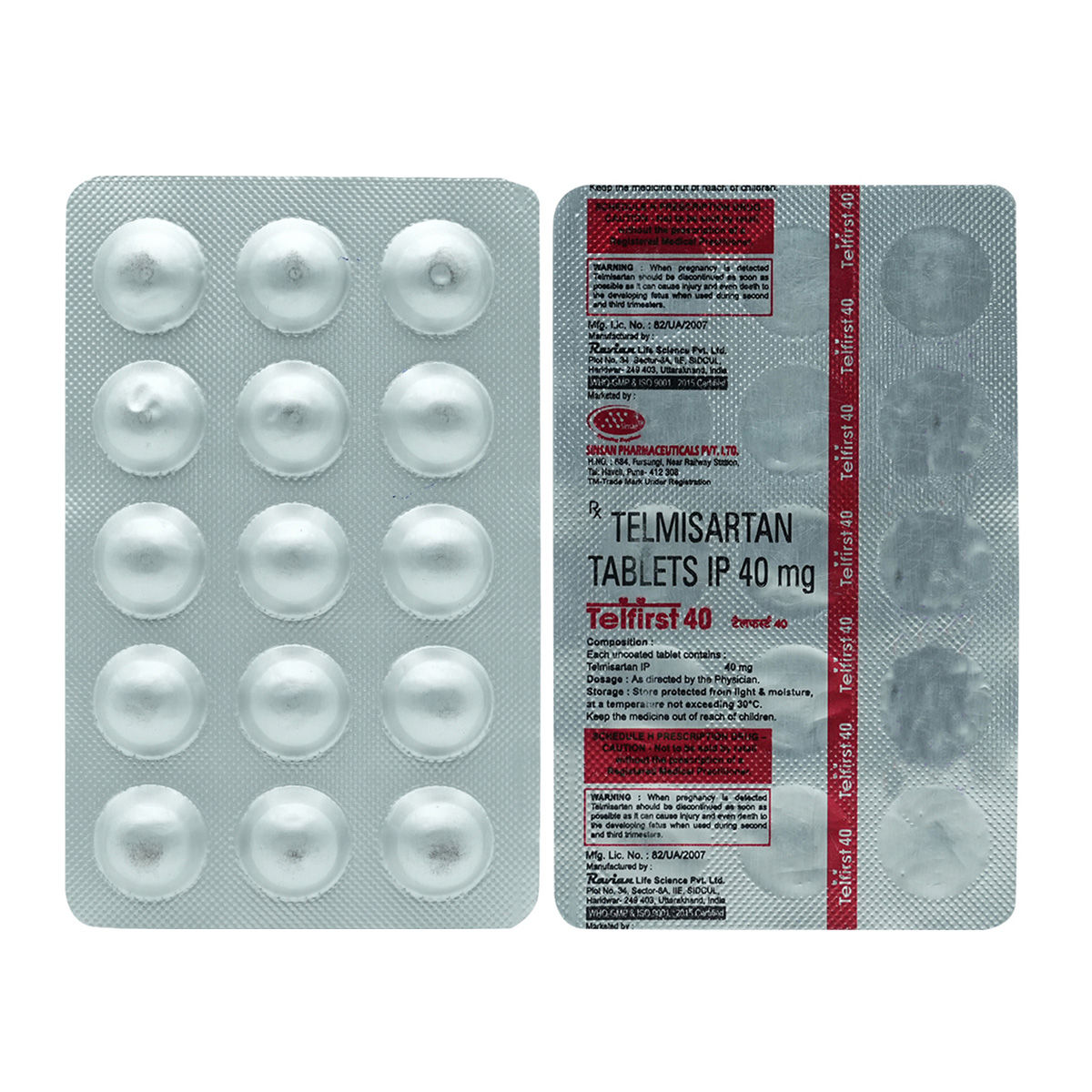 Telfirst 40 Tablet 15's Price, Uses, Side Effects, Composition - Apollo ...