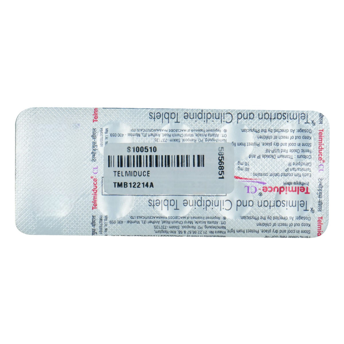 TELMIDUCE-CL TABLETS | Uses, Side Effects, Price | Apollo Pharmacy