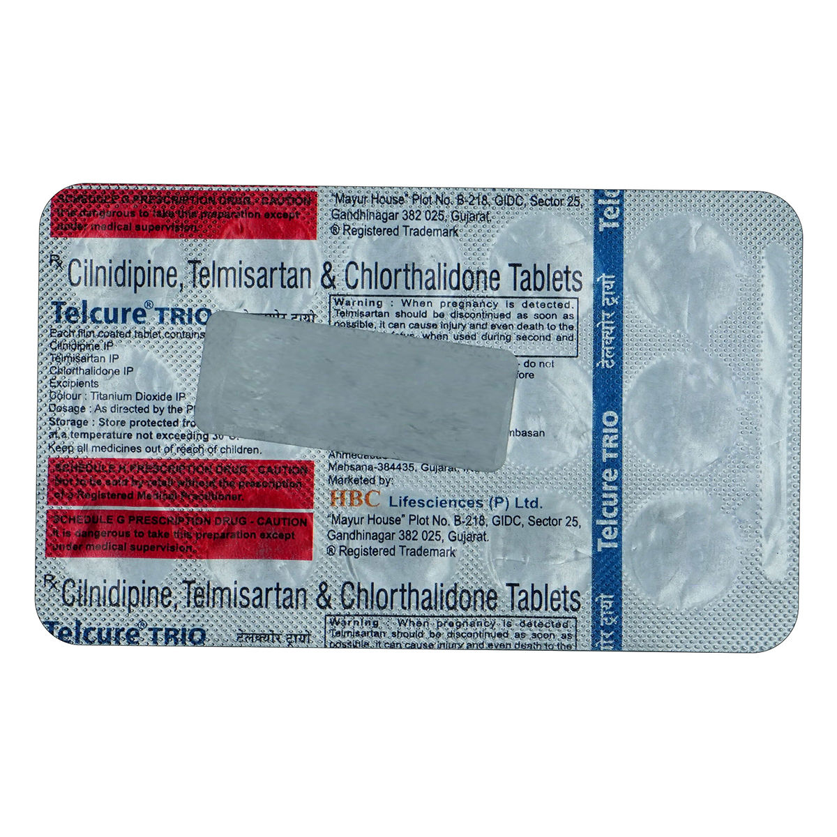 Telcure Trio Tablet | Uses, Side Effects, Price | Apollo Pharmacy