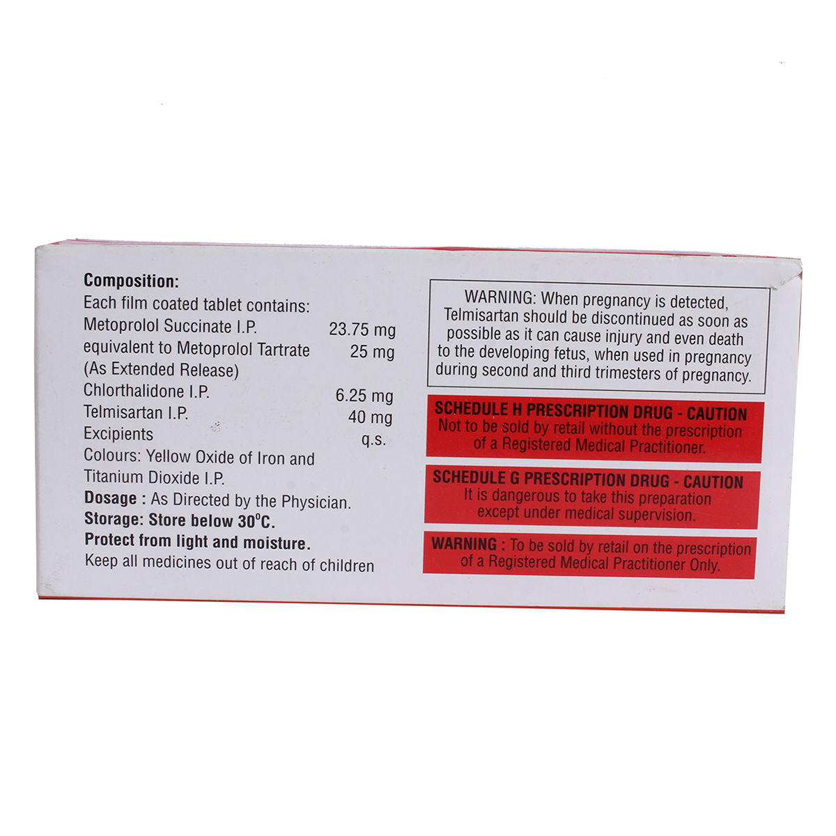 Telma MCT 25/6.25 Tablet | Uses, Side Effects, Price | Apollo Pharmacy