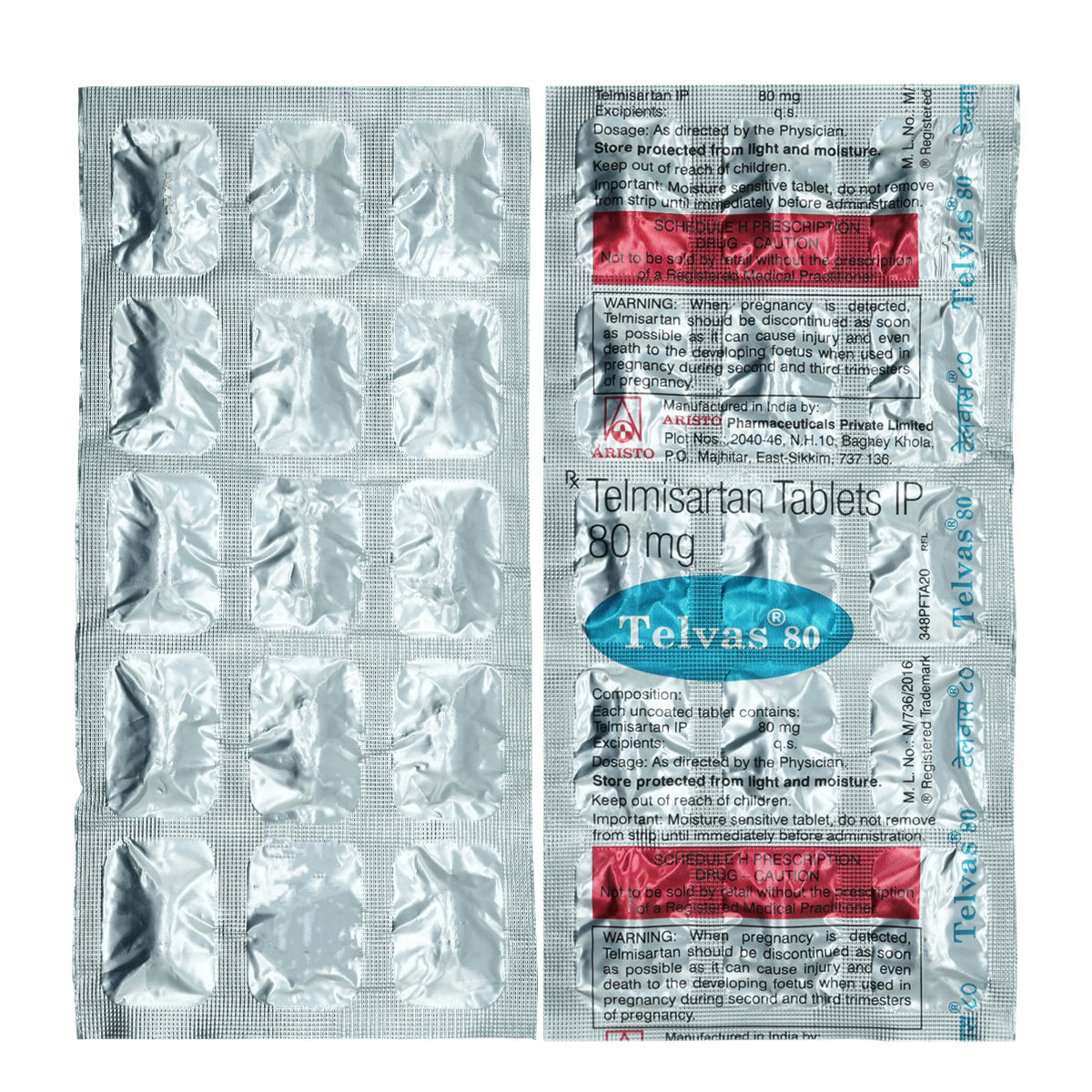 Telvas 80 Tablet | Uses, Side Effects, Price | Apollo Pharmacy