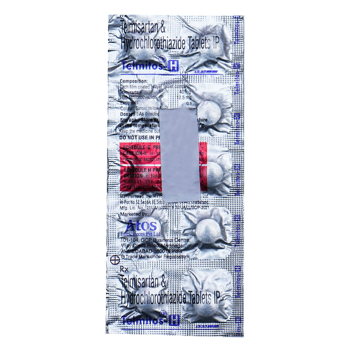 Telmitos-H Tablet 10's Price, Uses, Side Effects, Composition - Apollo ...