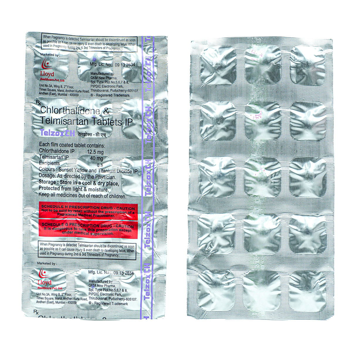 Telzox CH Tablet | Uses, Side Effects, Price | Apollo Pharmacy