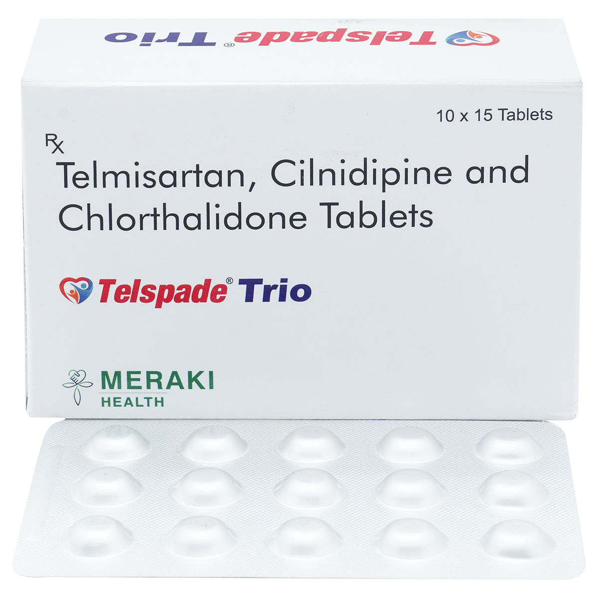 Telspade Trio Tablet 15's | Uses, Side Effects, Price | Apollo Pharmacy