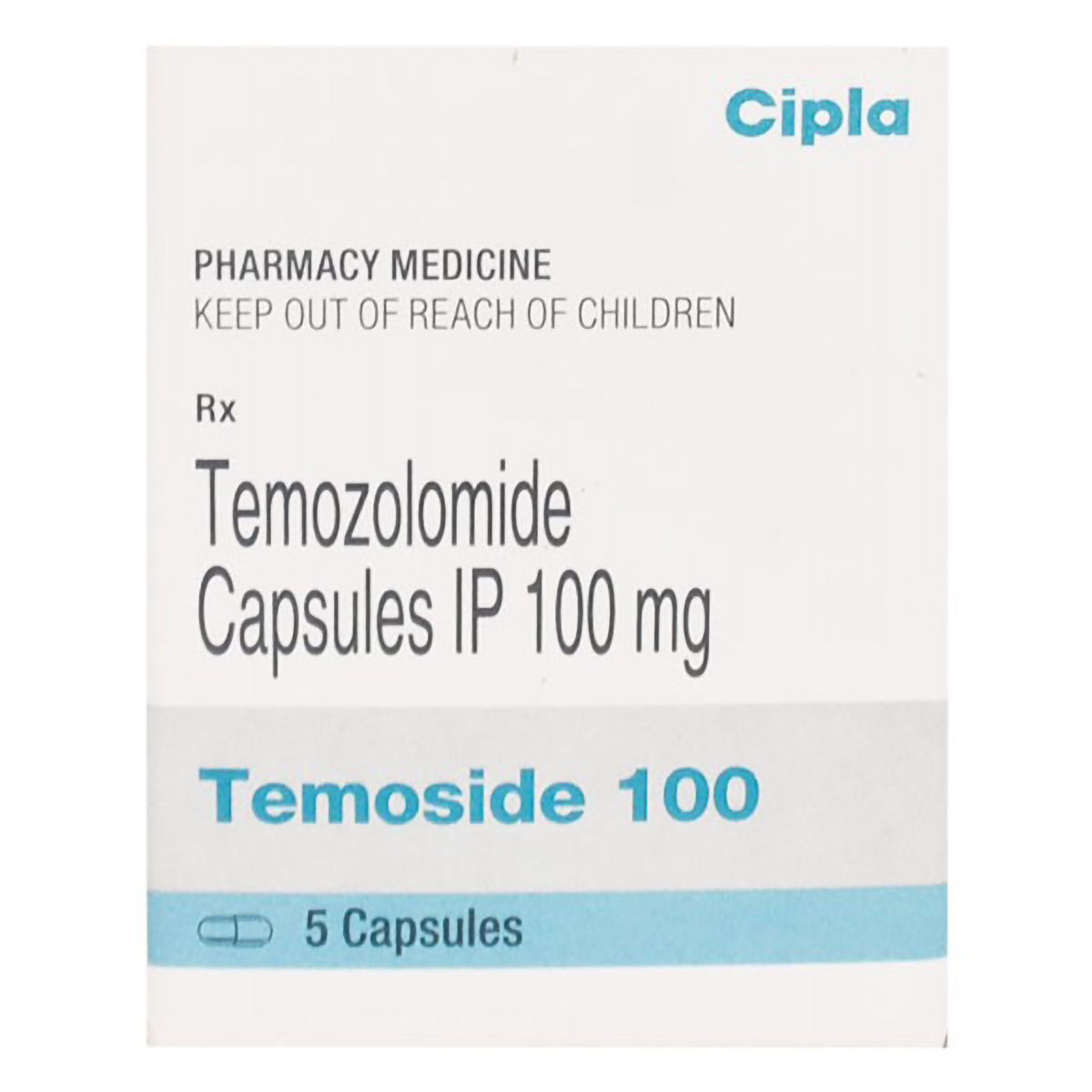 Temoside 100 Capsule 5's Price, Uses, Side Effects, Composition ...