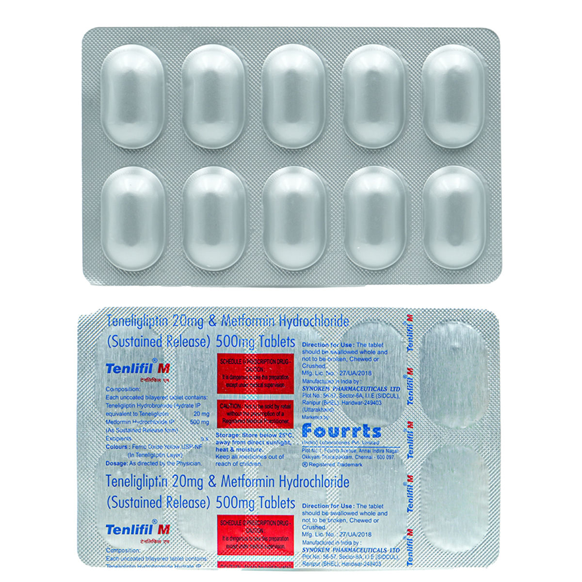 Tenlifil M Tablet | Uses, Side Effects, Price | Apollo Pharmacy