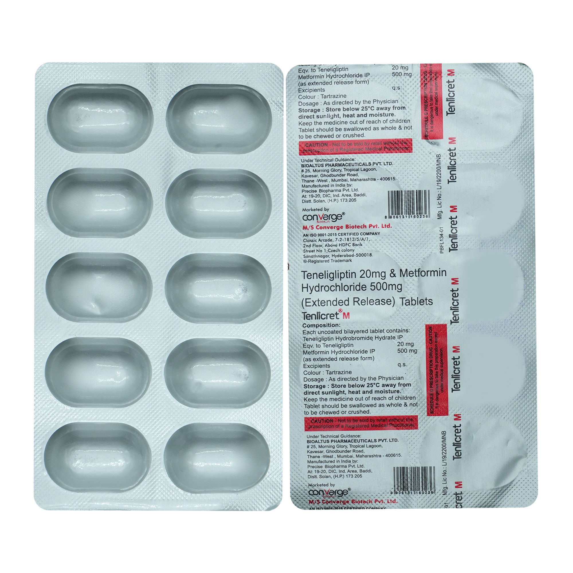 Tenlicret M Tablet | Uses, Side Effects, Price | Apollo Pharmacy