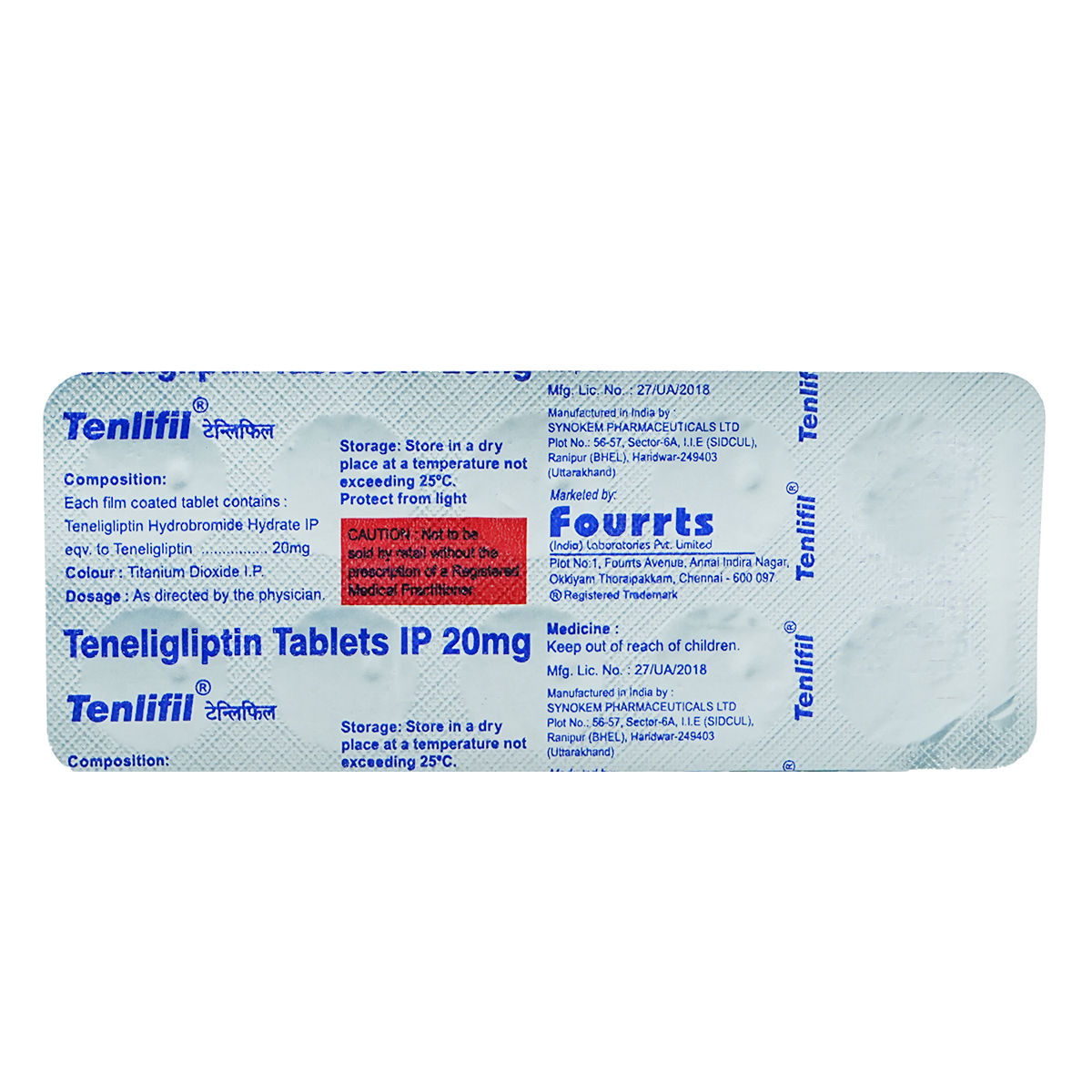 TENLIFIL 20MG TABLET | Uses, Side Effects, Price | Apollo Pharmacy