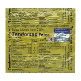 Tendomac Forte Tablet | Uses, Side Effects, Price | Apollo Pharmacy