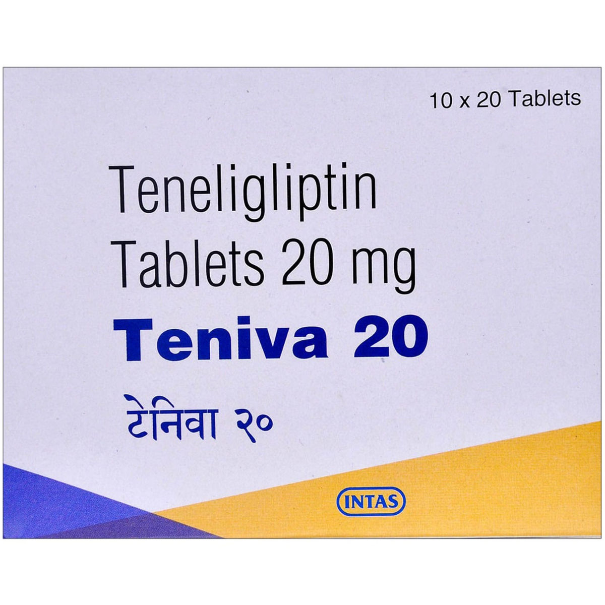 Teniva 20 Tablet 20's Price, Uses, Side Effects, Composition - Apollo ...