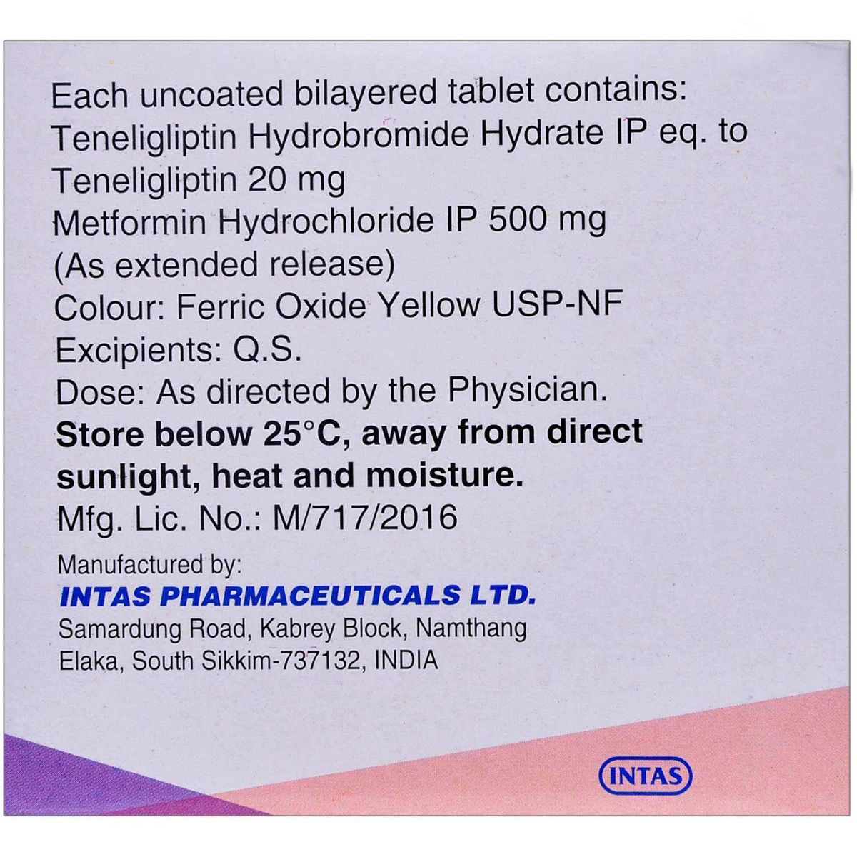 Teniva-M Tablet 20's Price, Uses, Side Effects, Composition - Apollo ...