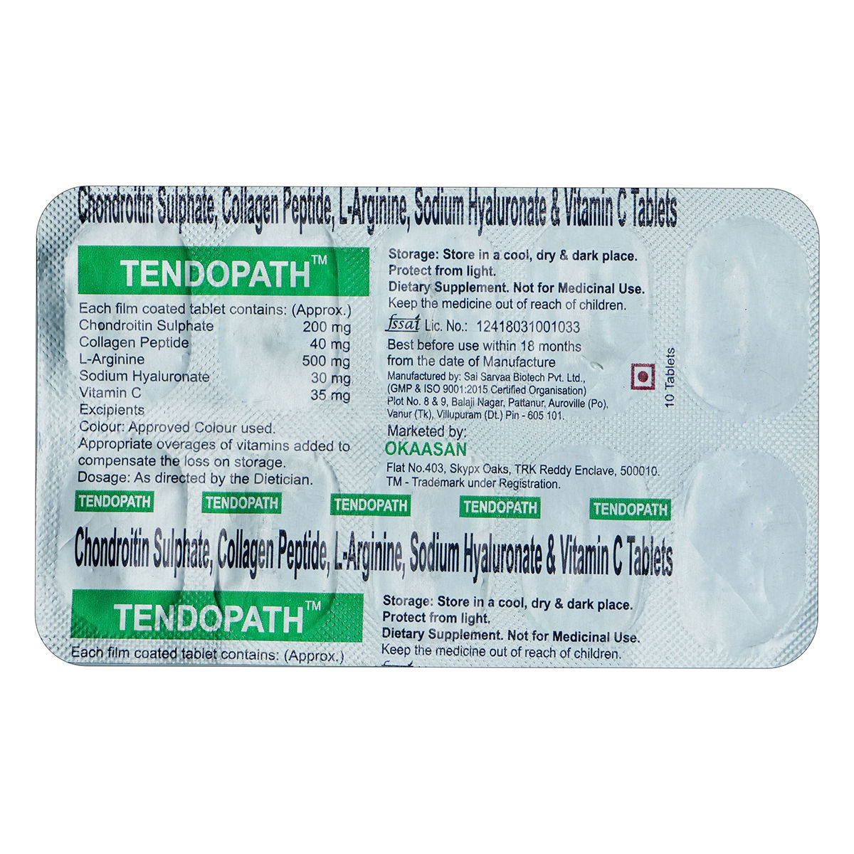 Tendopath Tablet | Uses, Side Effects, Price | Apollo Pharmacy