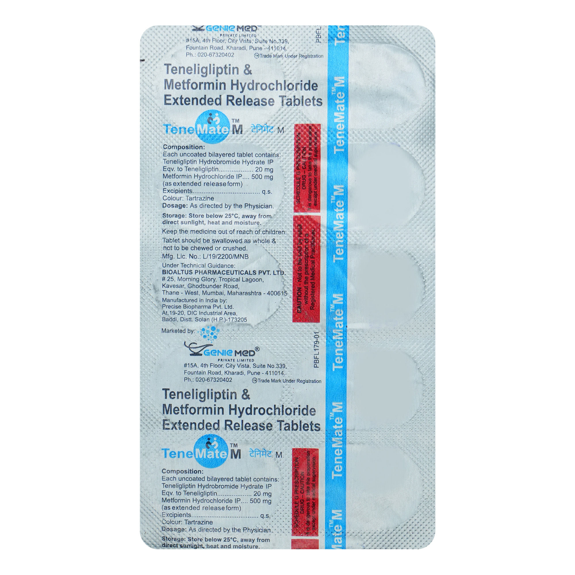 Tenemate M Tablet 10's Price, Uses, Side Effects, Composition - Apollo ...