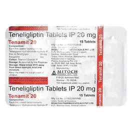 Tenamit 20 Tablet | Uses, Side Effects, Price | Apollo Pharmacy