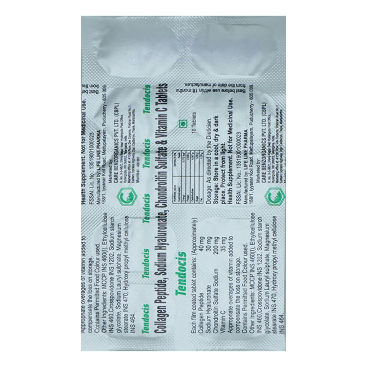 Tendocis Tablet | Uses, Side Effects, Price | Apollo Pharmacy