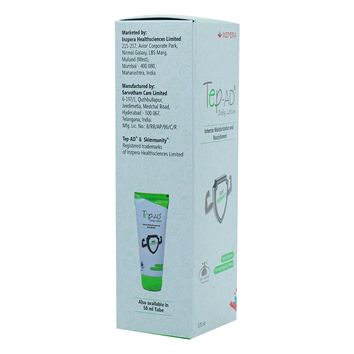 Tep-Ad Moist Lotion | Uses, Side Effects, Price | Apollo Pharmacy