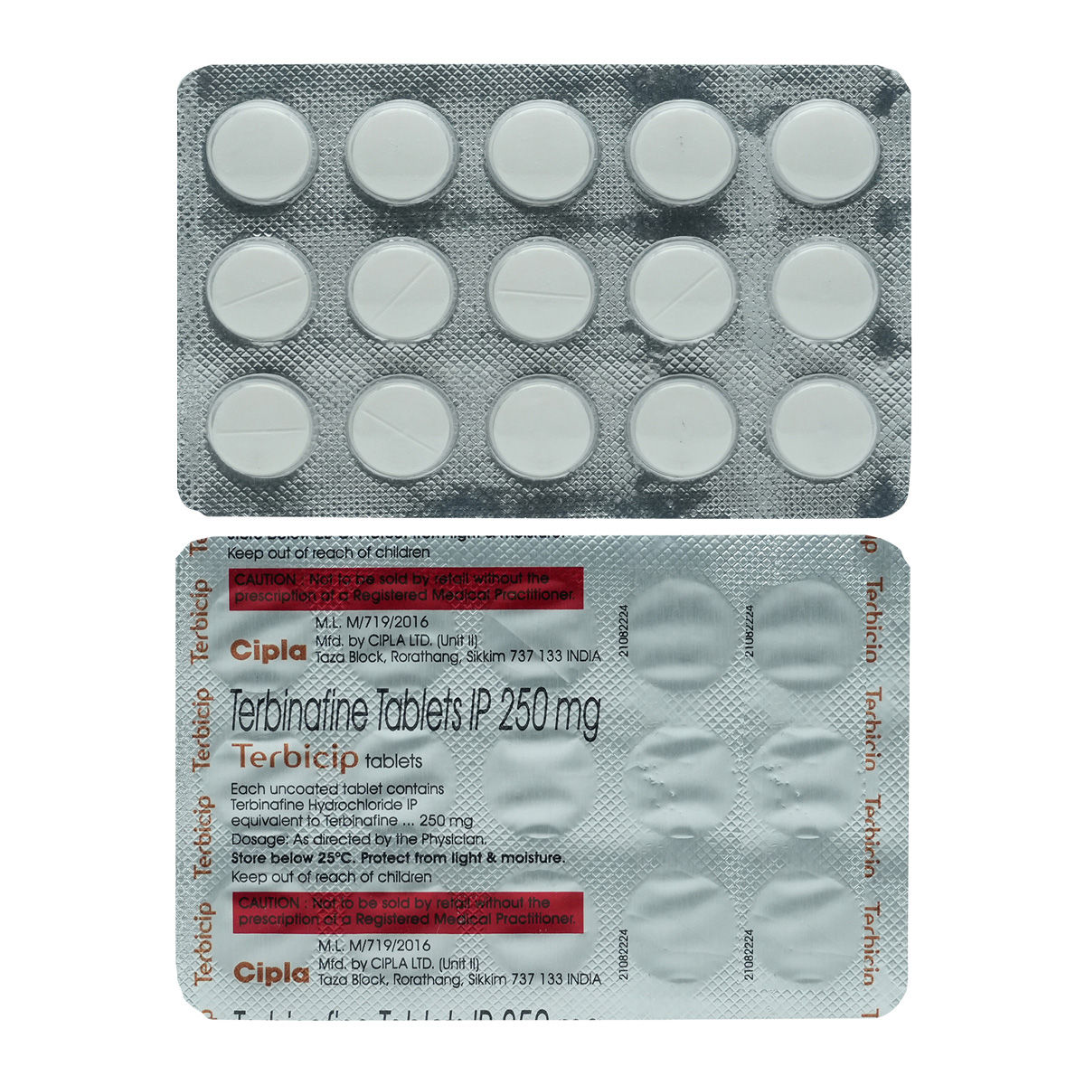 Terbicip 250 Tablet 15's Price, Uses, Side Effects, Composition ...