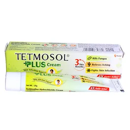 Buy Tetmosol Plus Cream, 10 gm | 19 Minutes Delivery | Apollo Pharmacy