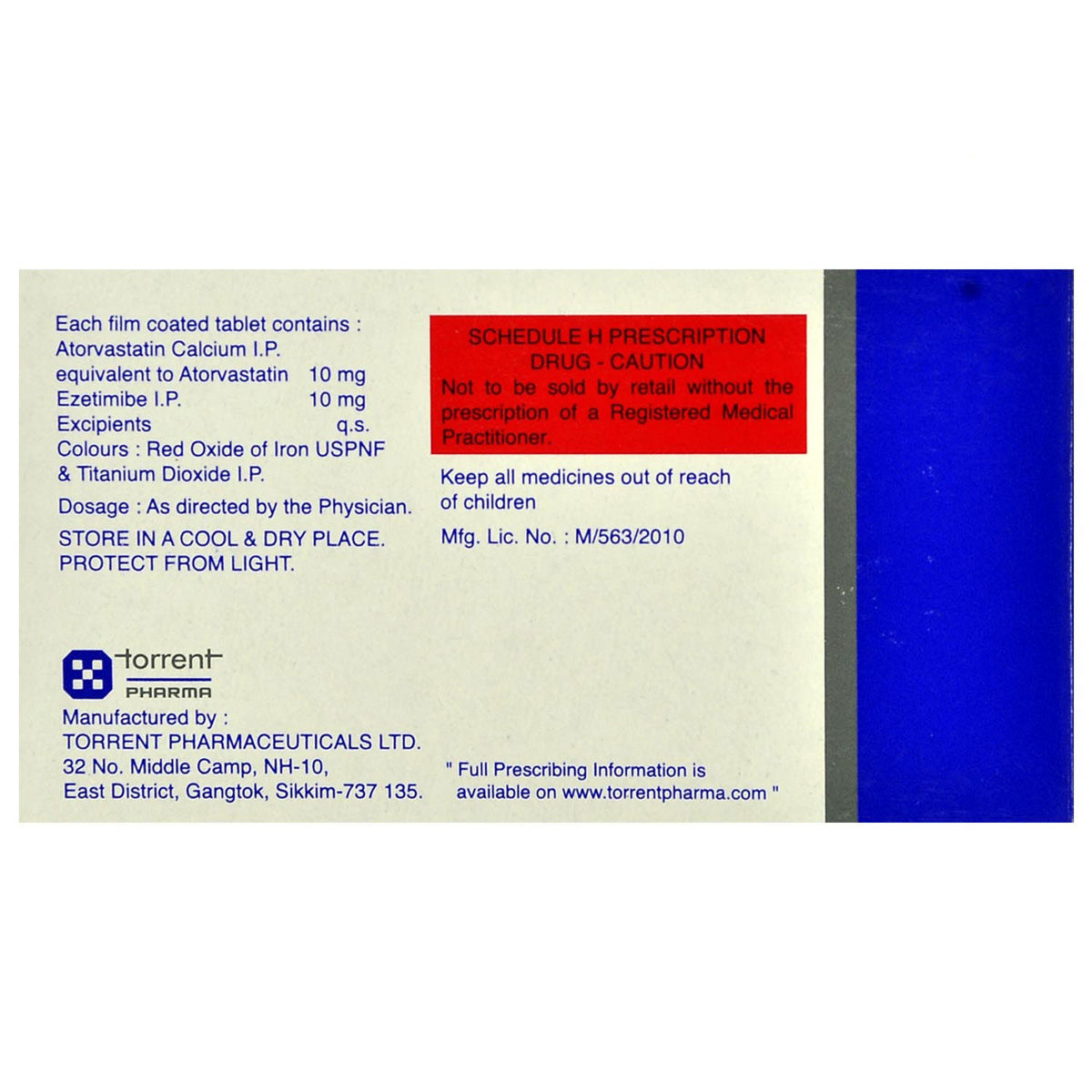 TG-Tor EZ Tablet 10's Price, Uses, Side Effects, Composition - Apollo ...