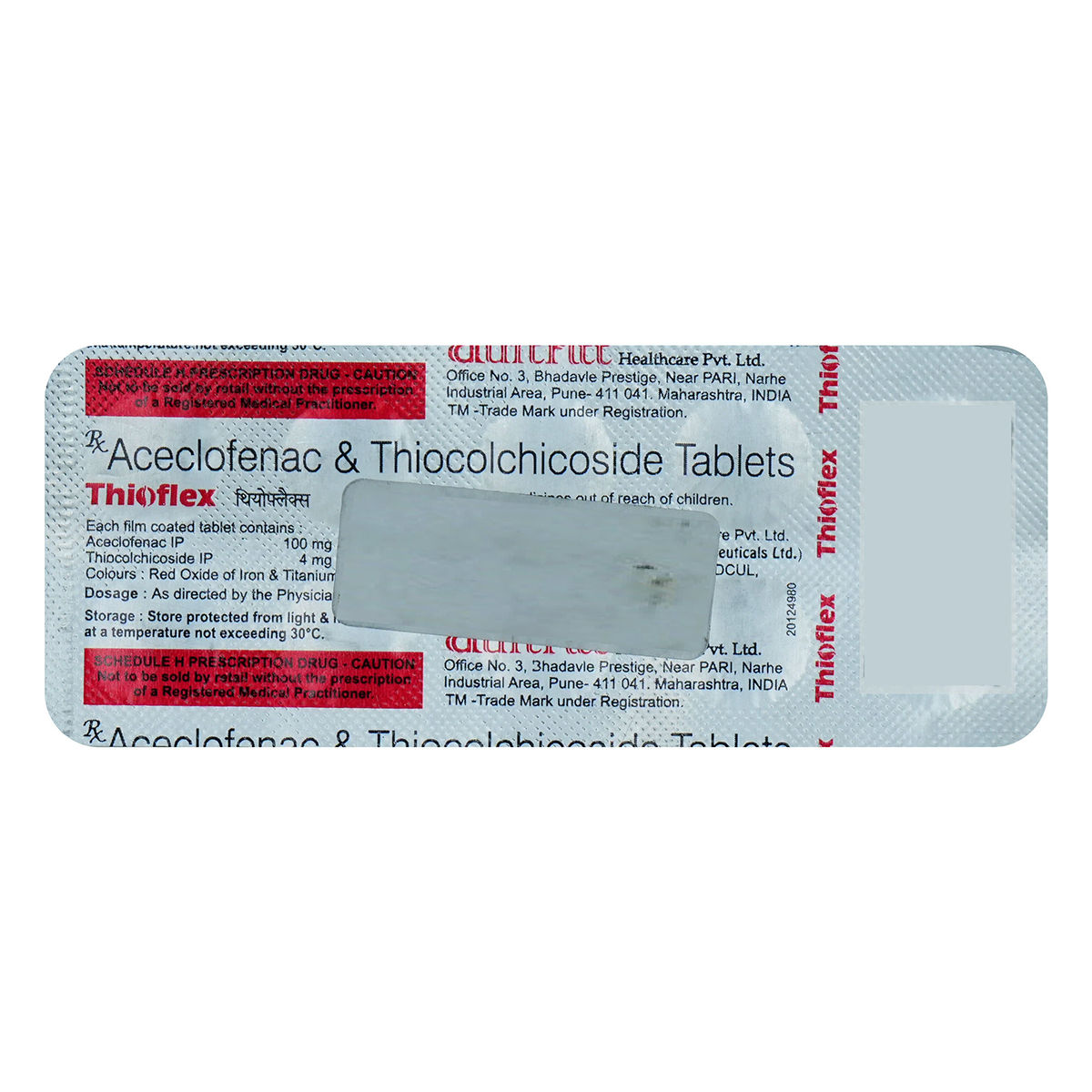 Thioflex Tablet 10's Price, Uses, Side Effects, Composition - Apollo ...