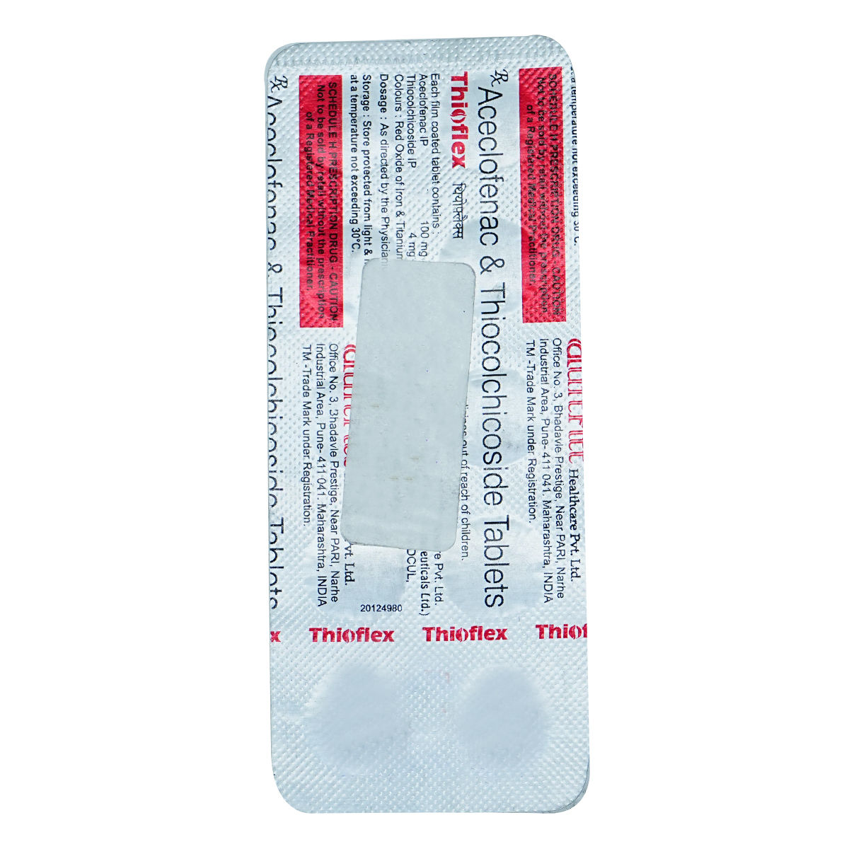 Thioflex Tablet 10's Price, Uses, Side Effects, Composition - Apollo ...