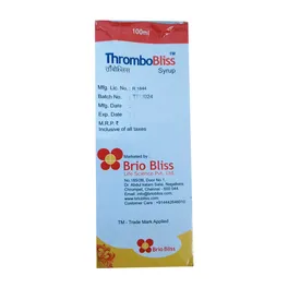 ThromboBliss Syrup | Uses, Side Effects, Price | Apollo Pharmacy