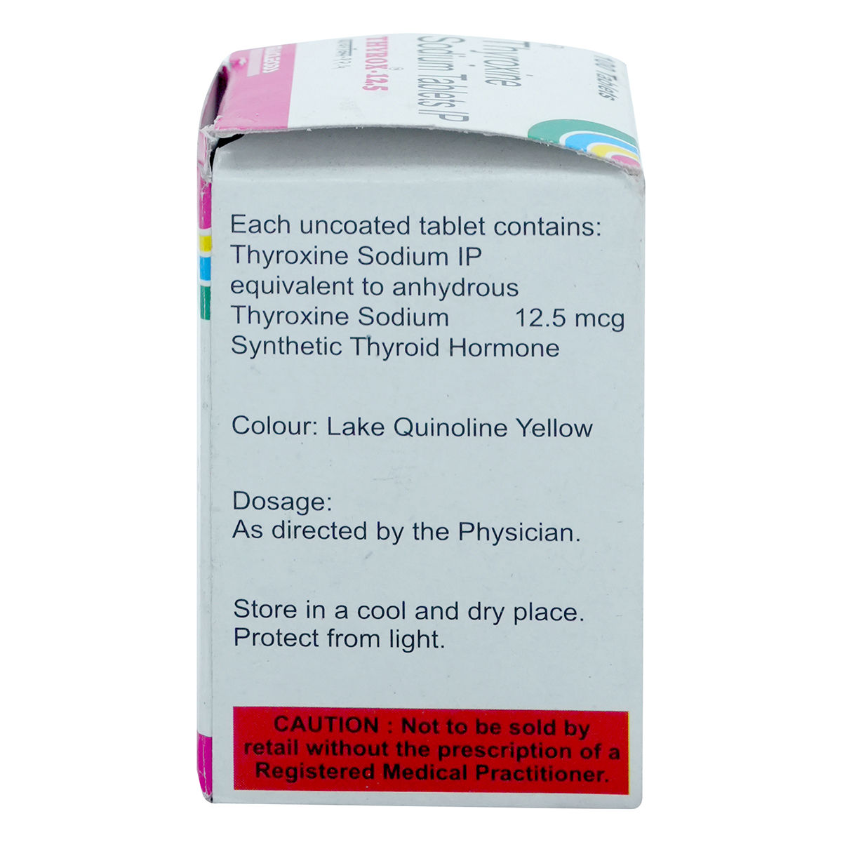 Thyrox-12.5 Tablet | Uses, Side Effects, Price | Apollo Pharmacy