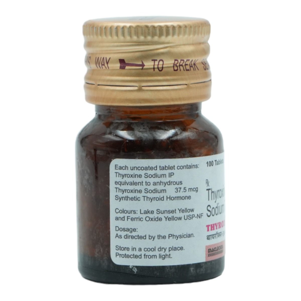 Thyrox 37.5mcg Tablet 100's Price, Uses, Side Effects, Composition ...