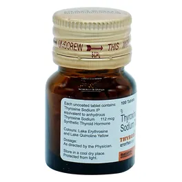 Thyrox 112 Tablet | Uses, Side Effects, Price | Apollo Pharmacy