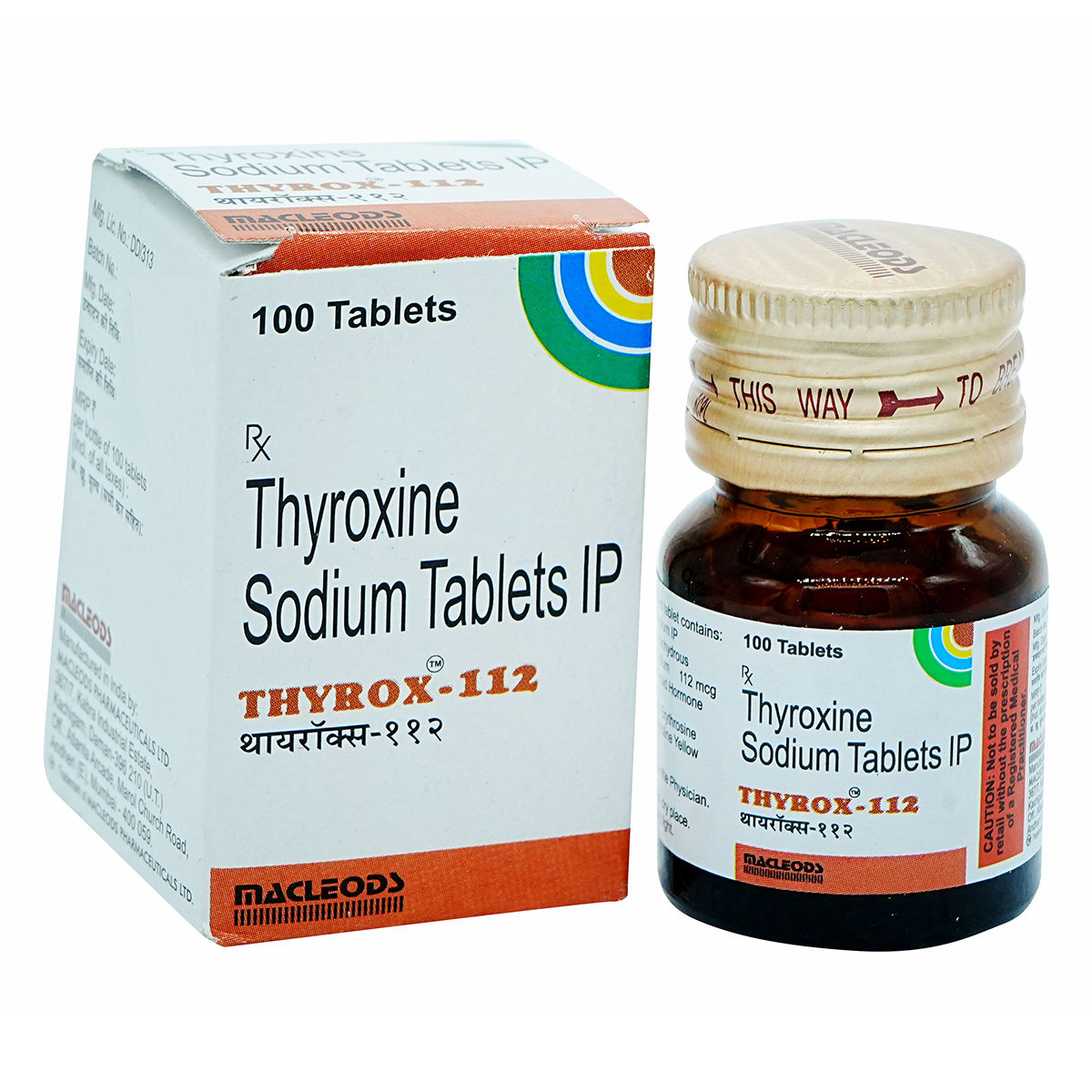 Thyrox 112 Tablet 100's Price, Uses, Side Effects, Composition - Apollo ...