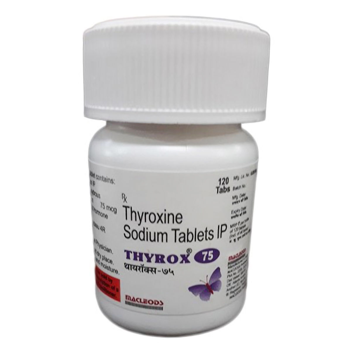 Thyrox 75 Tablet 100's Price, Uses, Side Effects, Composition - Apollo ...