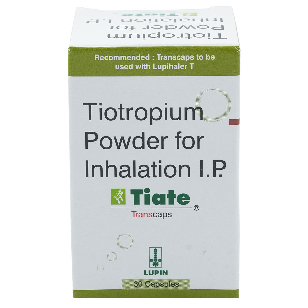 Tiate Transcaps Powder For Inhalation Capsule 30's | Uses, Side Effects ...