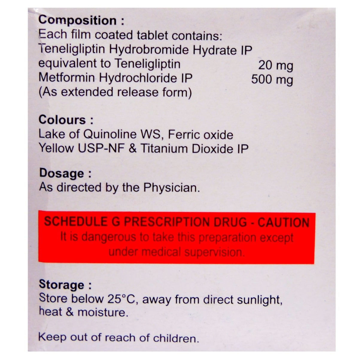 Tiban M 20/500 mg Tablet 15's Price, Uses, Side Effects, Composition ...