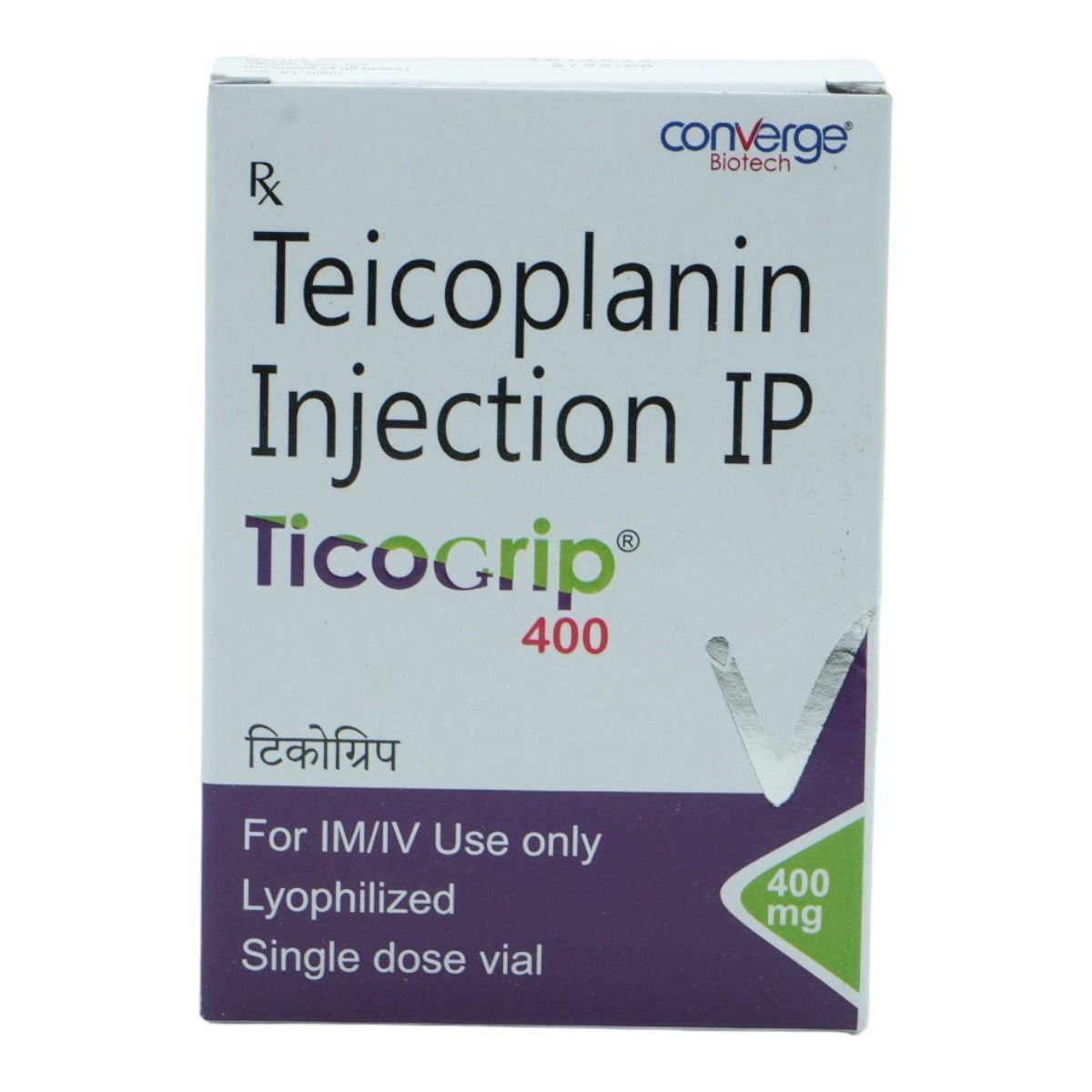 Ticogrip 400Mg Inj | Uses, Side Effects, Price | Apollo Pharmacy