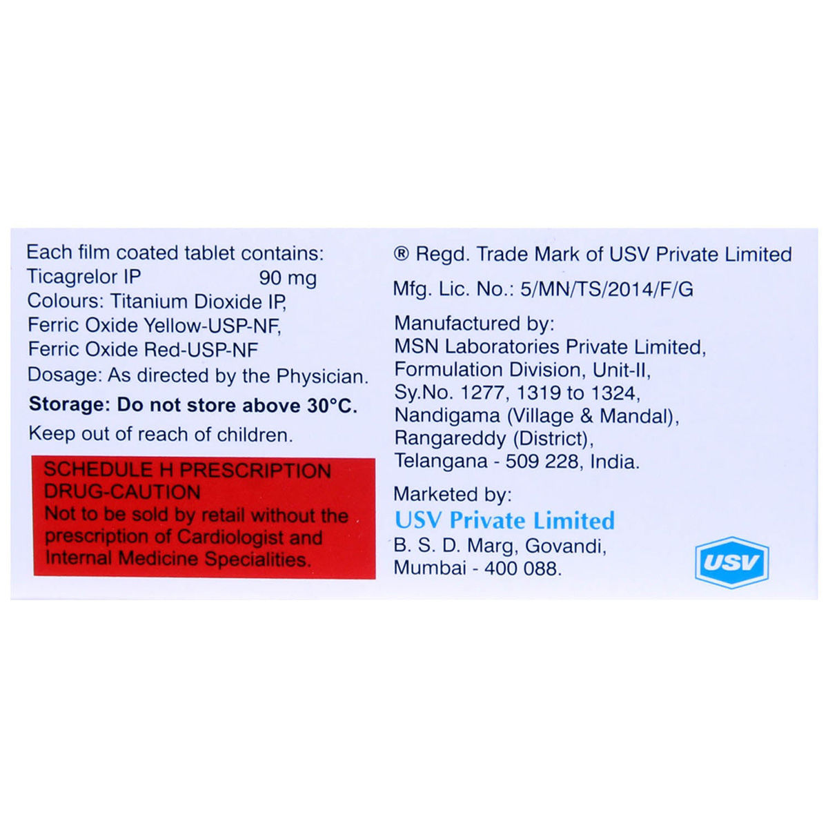 Ticaspan Tablet 10's Price, Uses, Side Effects, Composition - Apollo ...