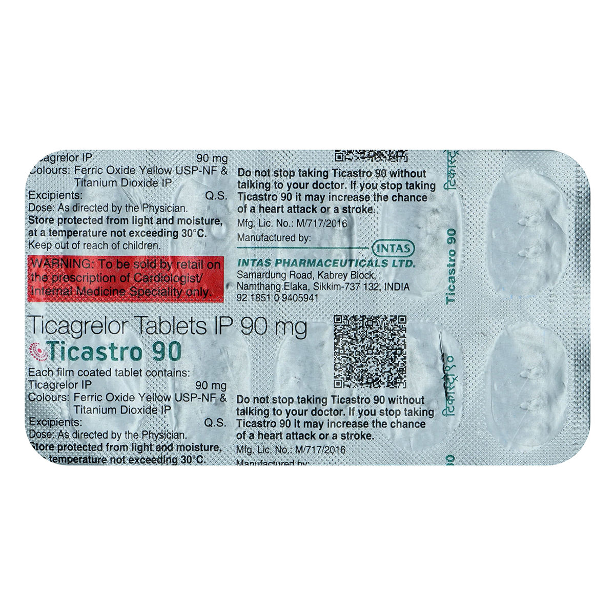 Ticastro 90 Tablet | Uses, Side Effects, Price | Apollo Pharmacy