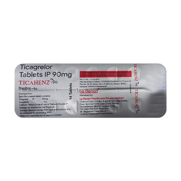 Ticahenz-90 Tablet | Uses, Side Effects, Price | Apollo Pharmacy