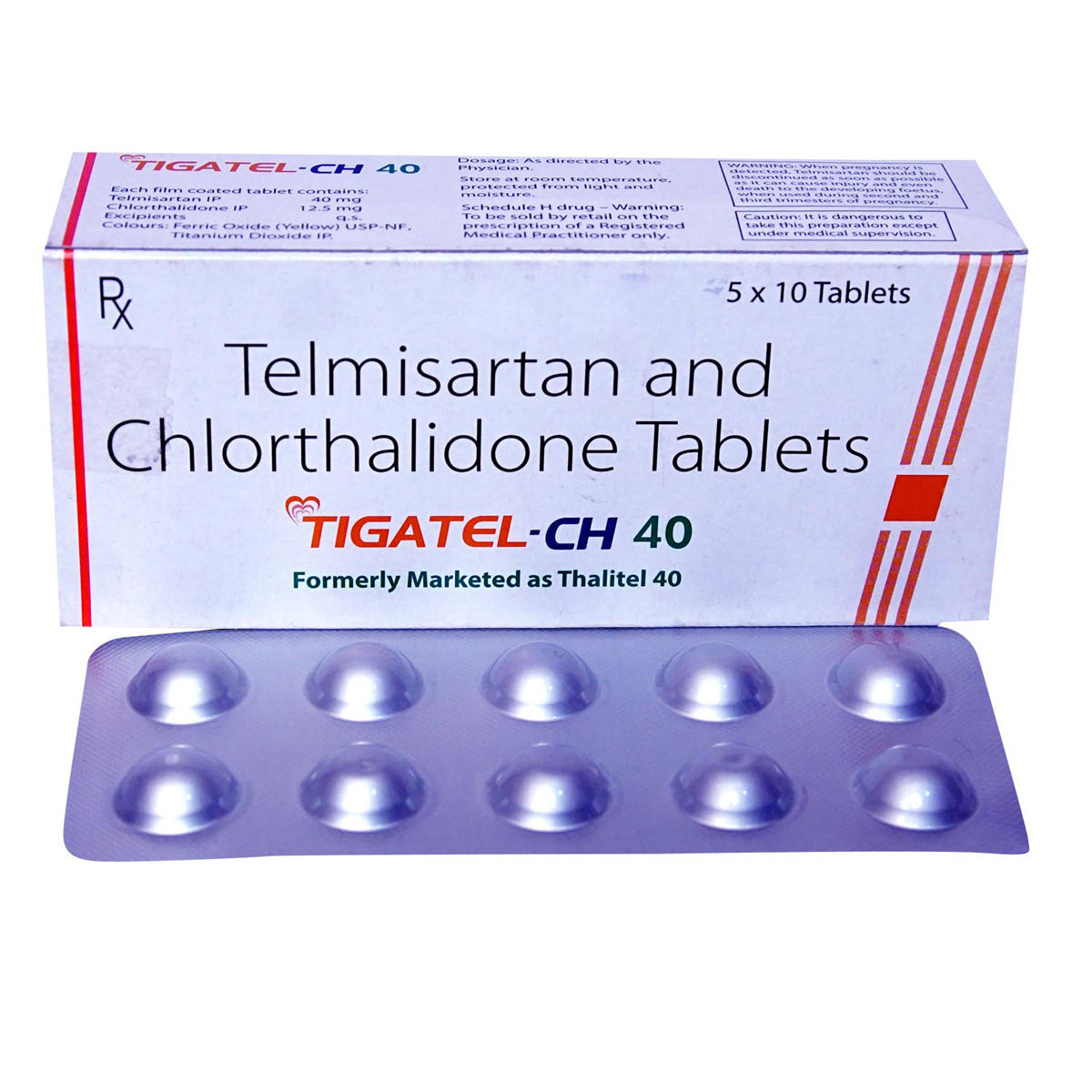 Tigatel-CH 40 Tablet | Uses, Side Effects, Price | Apollo Pharmacy