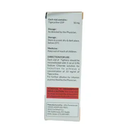 Tigihenz 50 mg Injection | Uses, Side Effects, Price | Apollo Pharmacy
